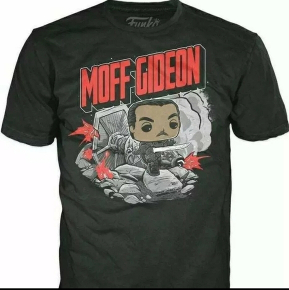 Funko | Shirts | Funko Pop Star Wars Tshirt Moff Gideon Adult Size ...